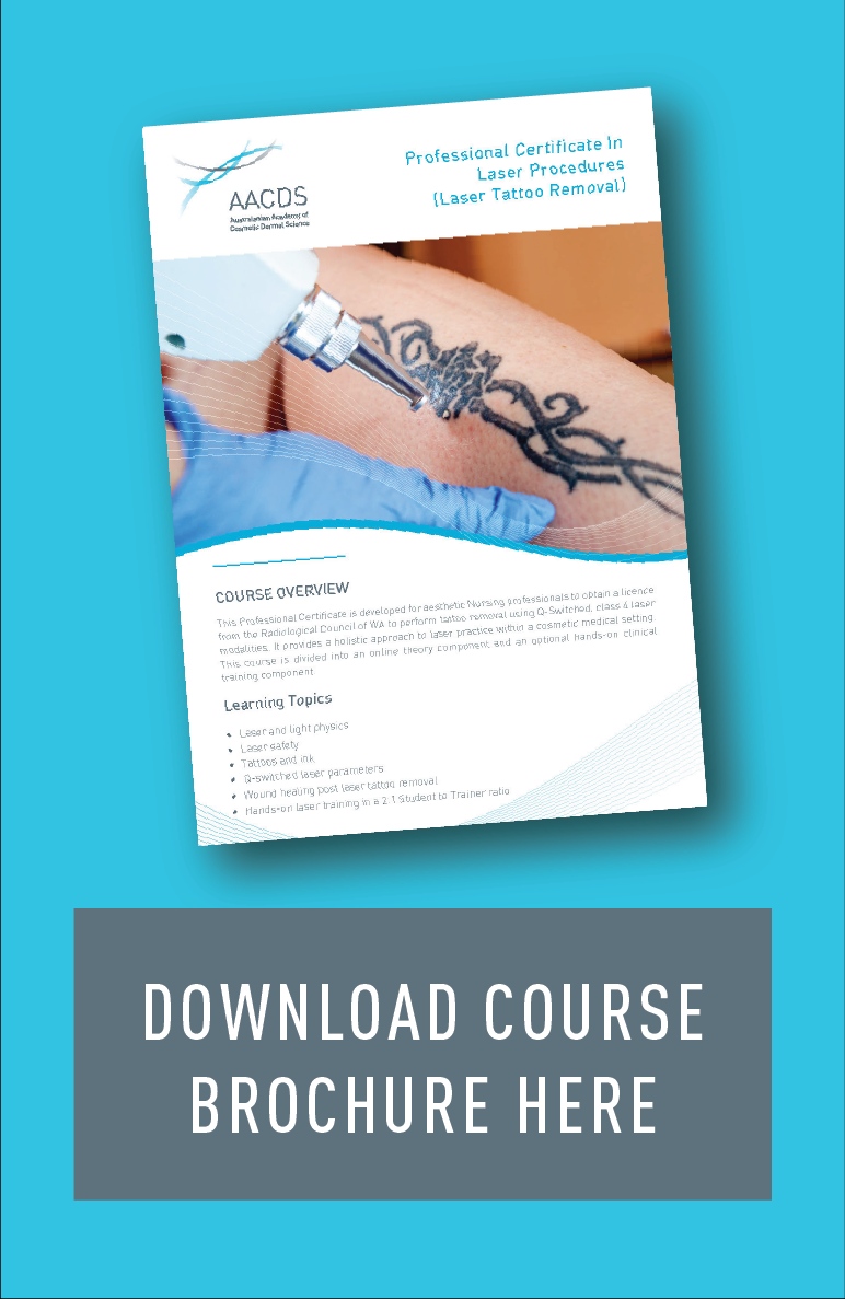 Professional Certificate in Laser Tattoo Removal - AACDS Cosmetic ...